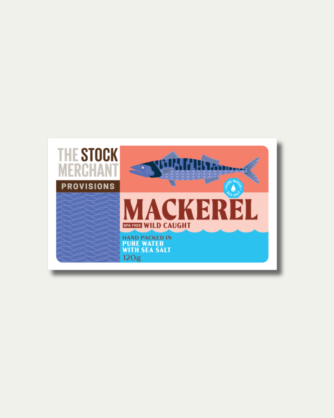 Wild Mackerel in Pure Water – The Stock Merchant